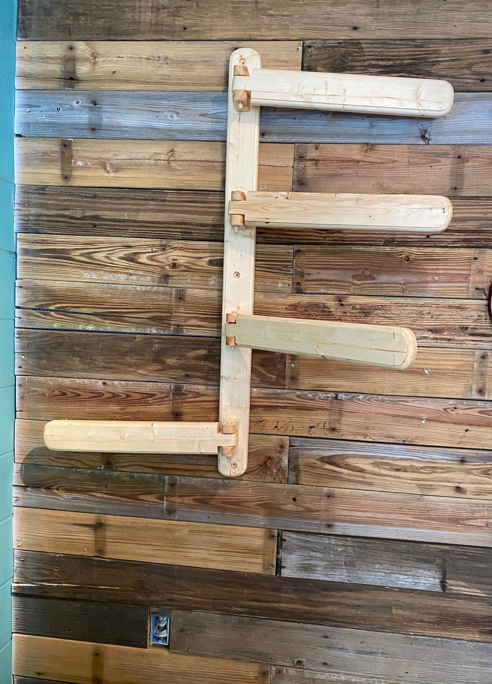 Swing Arm Wall Mounted Quilt Rack - Etsy