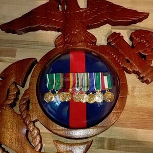 E.G.A. Globe Shadowbox - Etsy