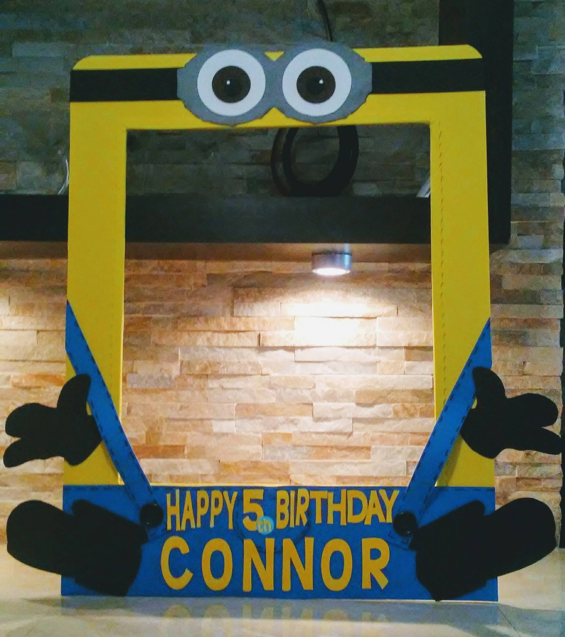 Minions Photo Booth Frame/ Minions Photo Props/ Minions Frame | Etsy