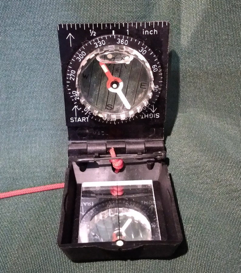 Silva Landmark Type 27 Folding Compass With Manual - Etsy