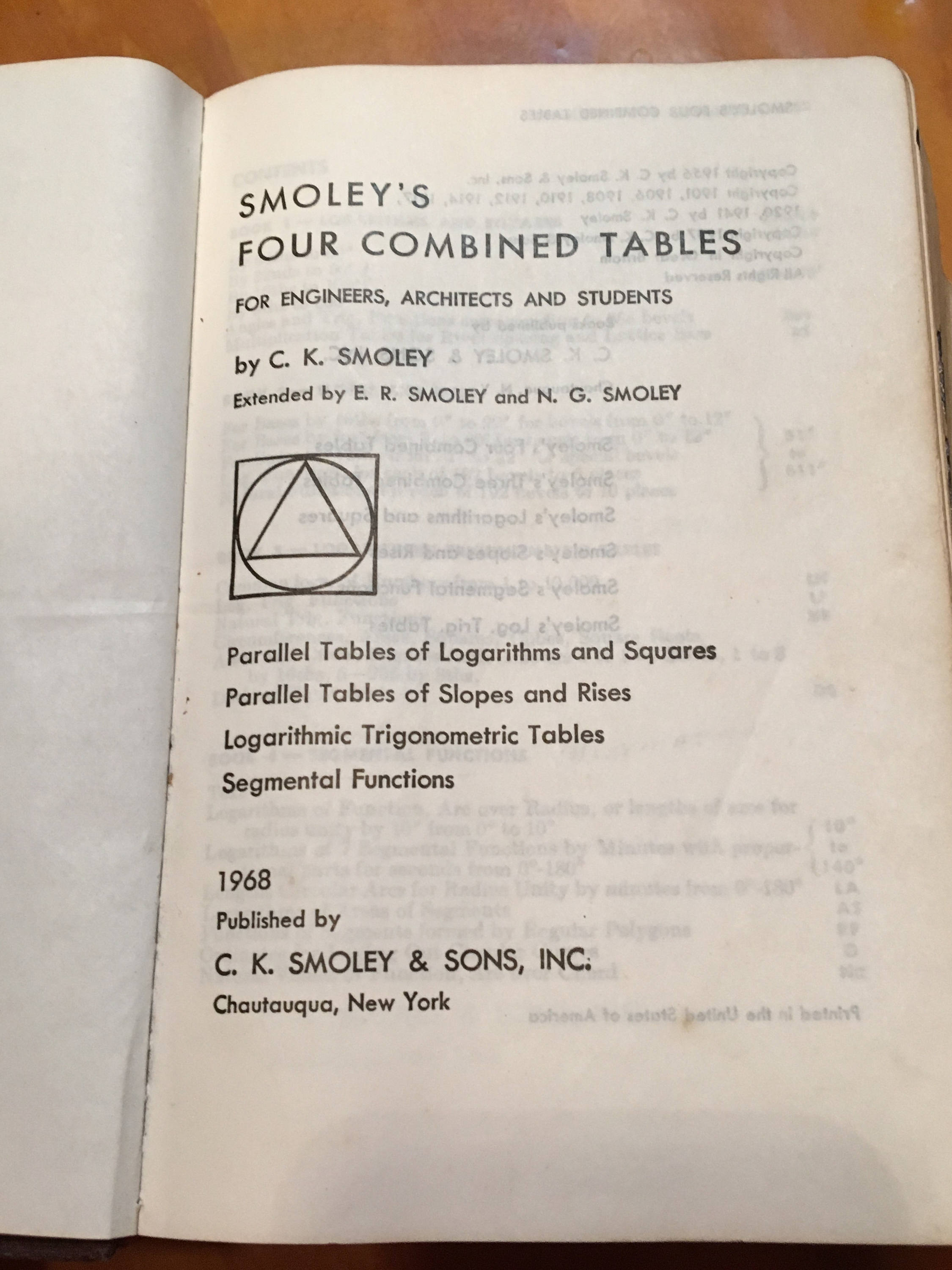 1968 Smoleys Four Combined Tables By C K Smoley And Sons Etsy Uk