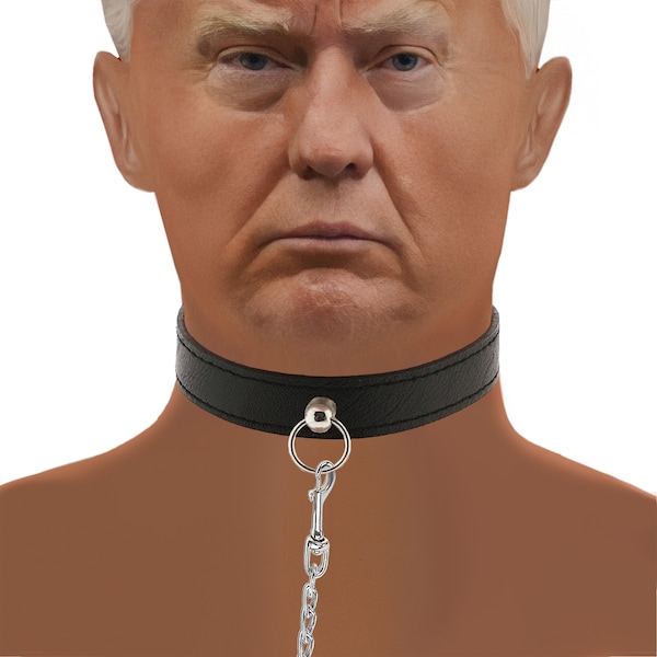 Leather Leash Sub Collar - Etsy