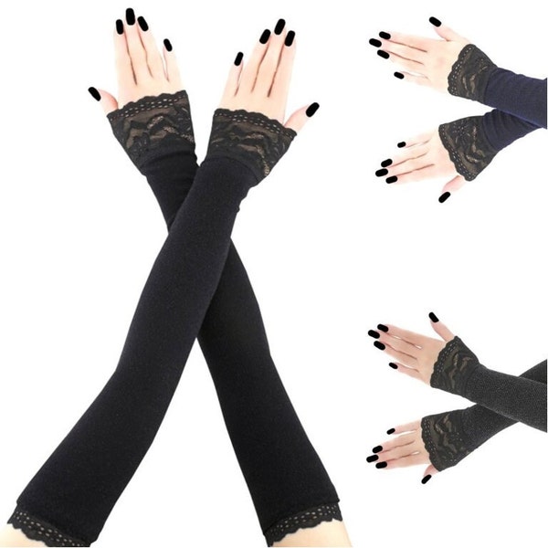 Gothic Gloves - Etsy