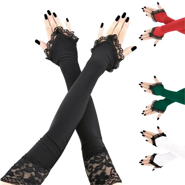 Opera Length Gloves - Etsy