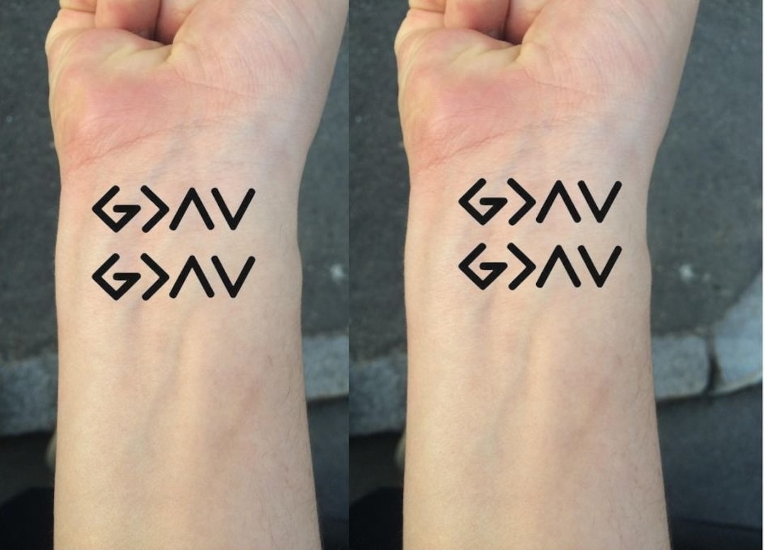 Simplicity Symbol Tattoo