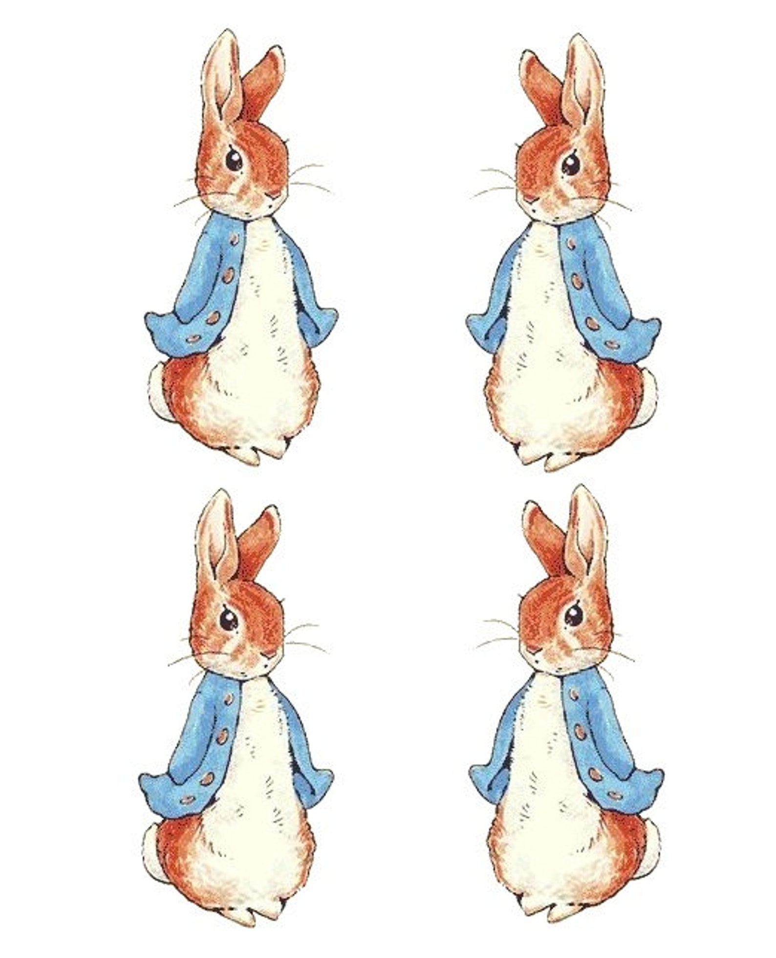 TEMPORARY TATTOO - Set of 4 Winnie the Pooh/ Set of 4 Panda / Set of 2 ...