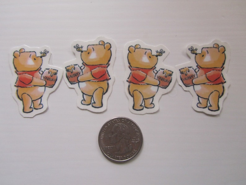 TEMPORARY TATTOO - Set of 4 Winnie the Pooh/ Set of 4 Panda / Set of 2 ...