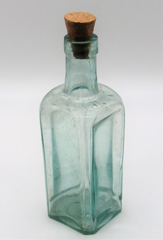 Turquoise Glass Bottles