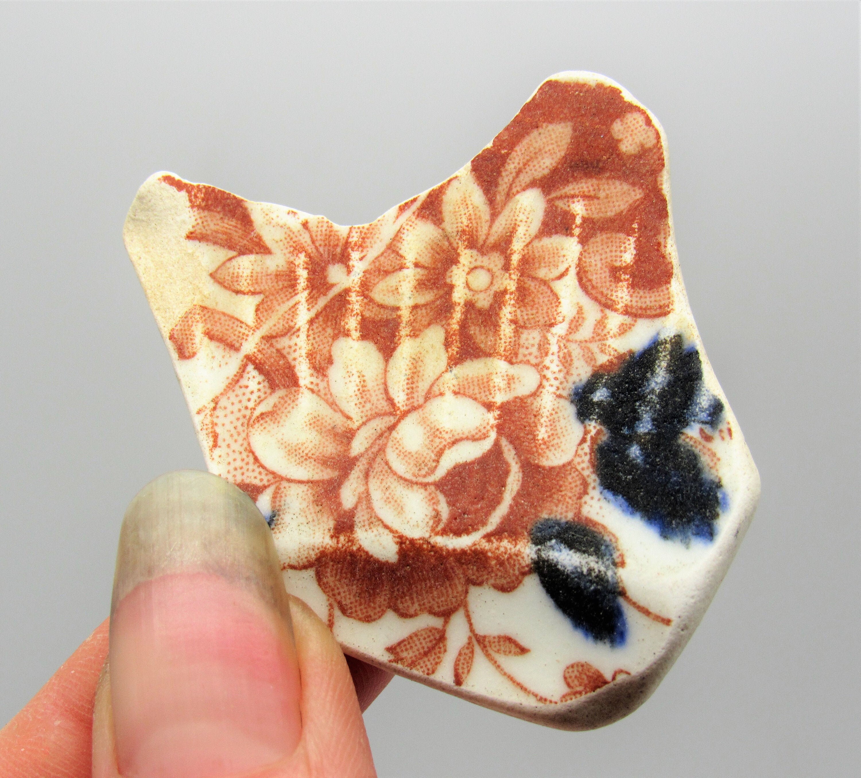 Sculpting & Forming Blue and white surf tumbled beach pottery 530 ...