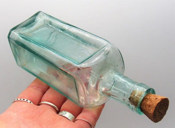 Turquoise Glass Bottles