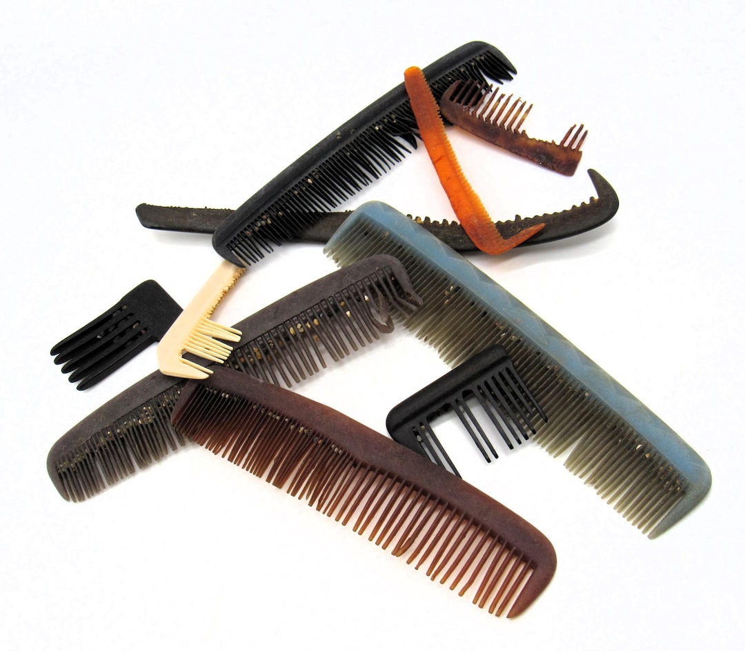Beachcombed Beach Combs! 10 X Pieces of Ocean Plastics Hair Combs ...