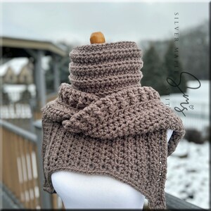 MATRIXX HOOD, Crocheted Hood, Crochet Scarf Hood, Winter Hat Hood ...