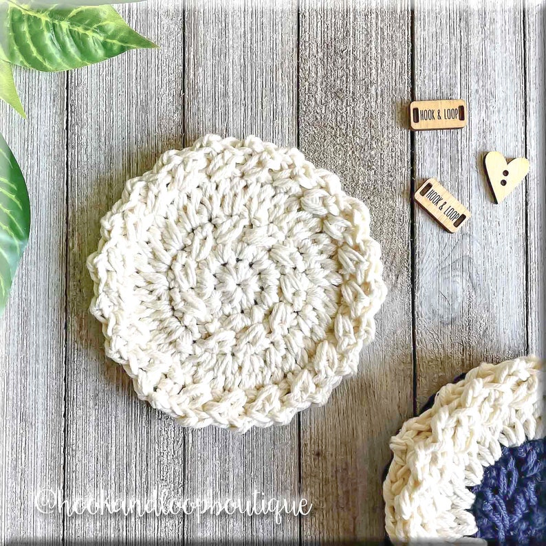 Crochet Coaster Pattern FARMHOUSE Coaster Crochet Farmhouse - Etsy