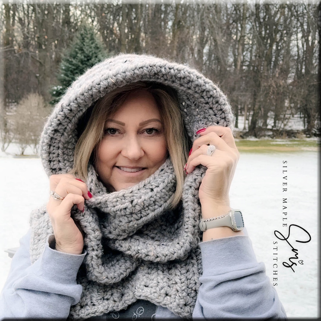 MATRIXX HOOD, Choose Your Color, Viral Hood, Seen on Instagram, Crochet ...