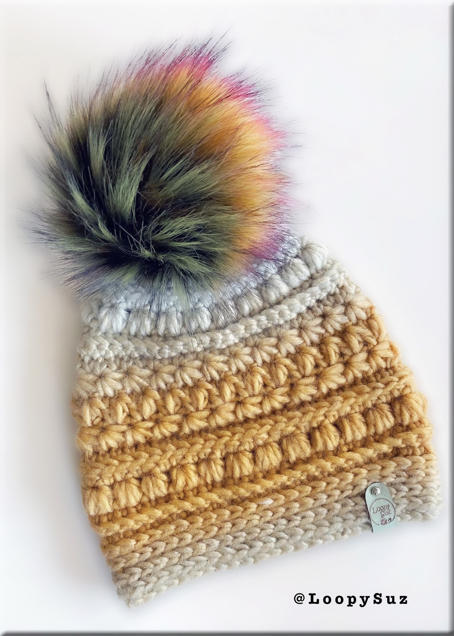 MADISON BEANIE CROCHET Pattern, Bulky Crochet Hat Pattern, Crochet ...