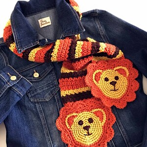 Lion Scarf - Etsy
