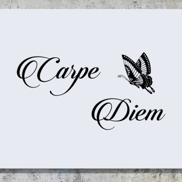 Carpe Diem Poster - Etsy