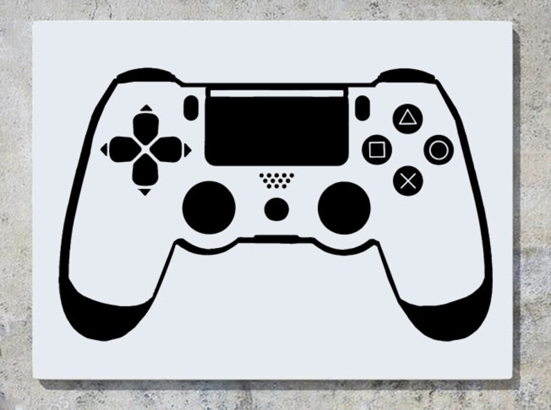 PS4 Controller Playstation Gamepad Sticker Picture Decal - Etsy