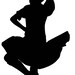Highland Dancer Silhouette - Bedroom Wall Art Sticker Picture Decal - Etsy