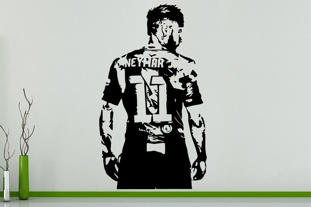 Neymar Da Silva Brazilian Football Soccer Player Midfielder Kitchen ...