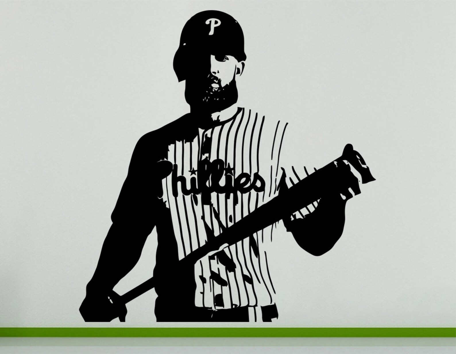 Bryce Harper Baseball Sports Player Kitchen Bedroom Wall Art - Etsy