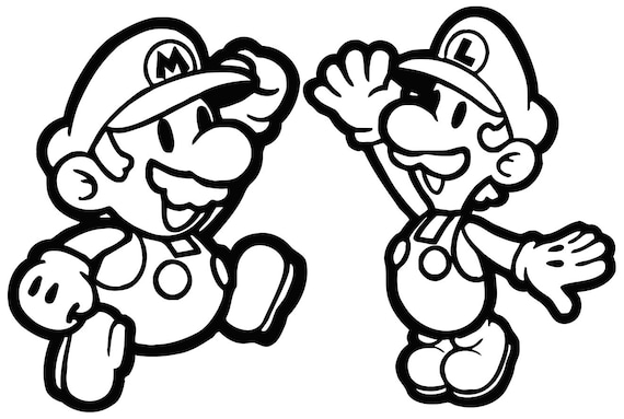 Baby Mario Characters Coloring Pages