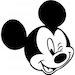 Mickey Mouse Wink Disney Kitchen Bedroom Wall Art Sticker Picture Decal ...