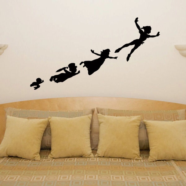 Peter Pan Wall Decal - Etsy UK