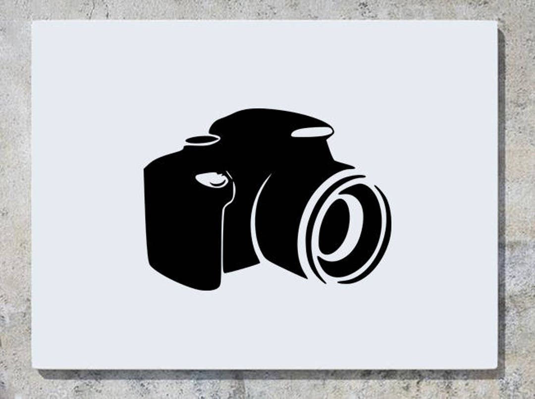Camera Photo Photography Bedroom Wall Art Sticker Picture Decal - Etsy