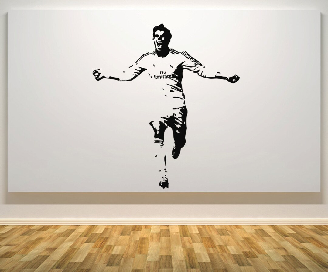 Gareth Bale Welsh Wales Football Soccer Player Kitchen Bedroom Wall Art ...