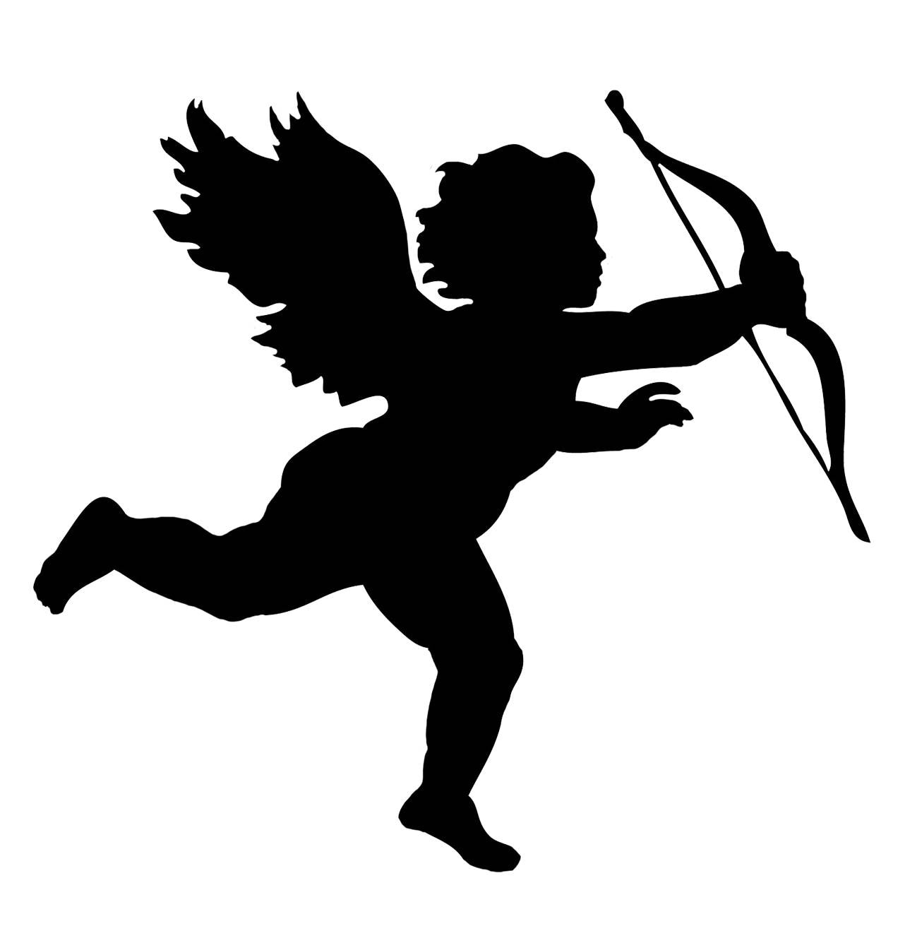 Cupido arco flecha amor dormitorio pared arte pegatina imagen - Etsy España