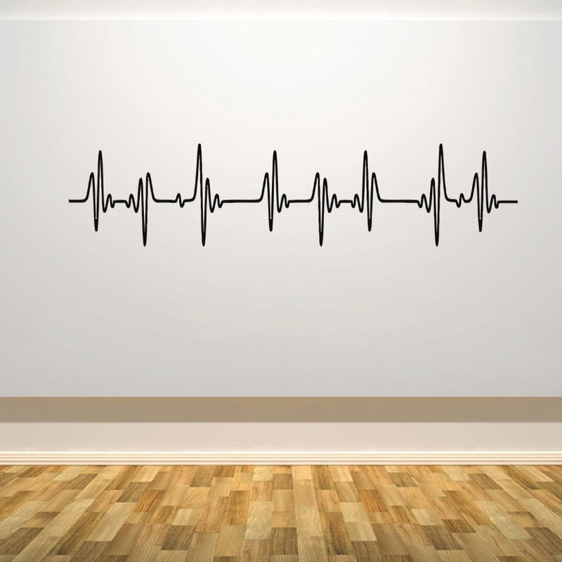 Ekg Decal - Etsy