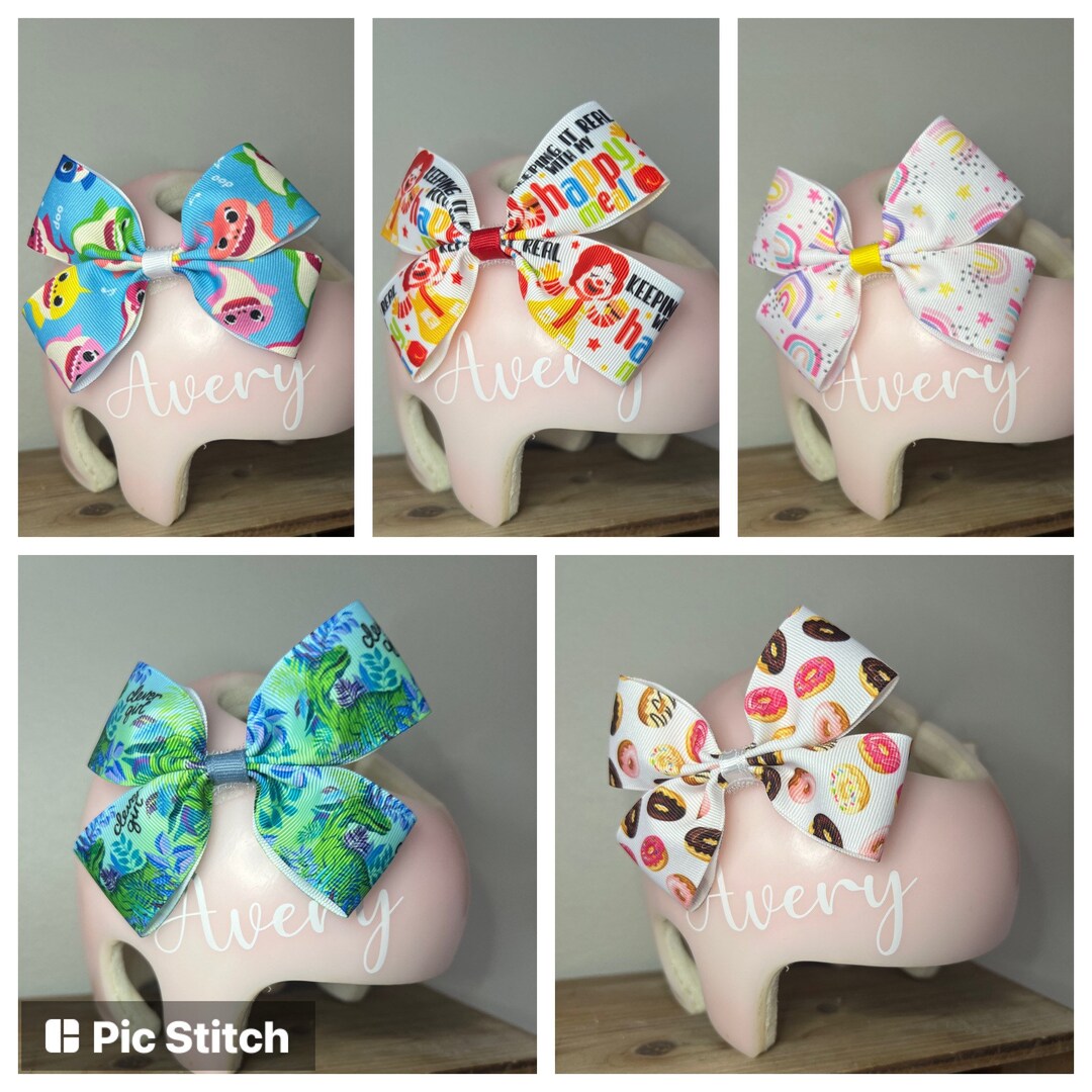 Handmade Helmet Bow LAST CALL - Etsy