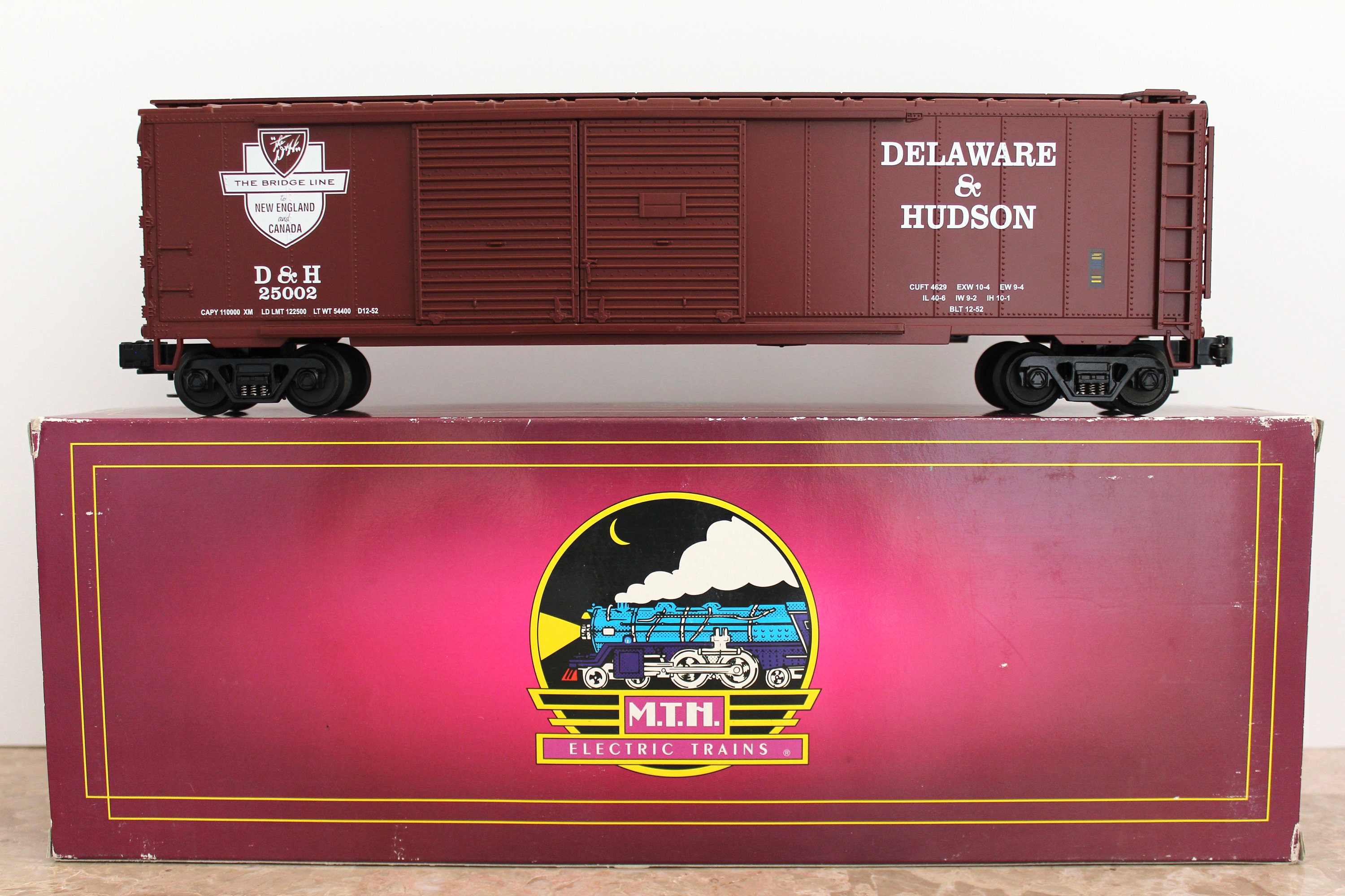MTH Delaware & Hudson 50' Double Door Boxcar - MTH Rolling Stock - No ...