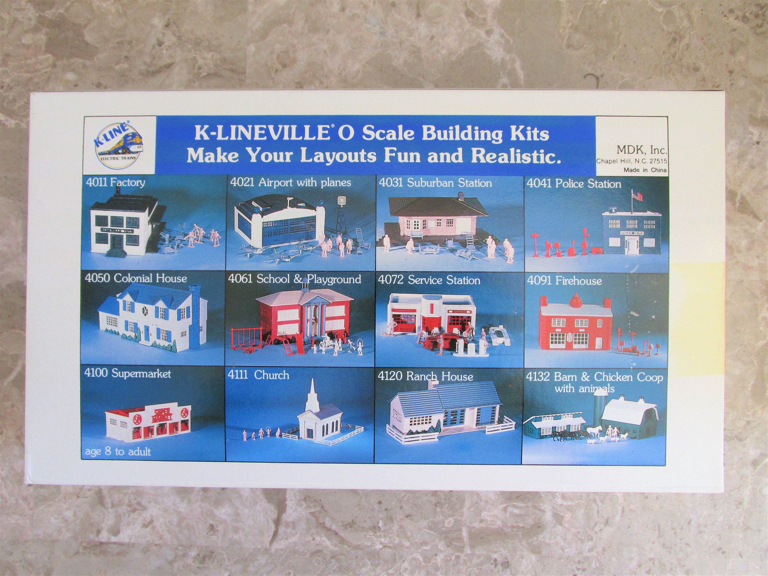 K-line Ranch House Assembly Kit K-line Accessory K-line Building Kit K ...