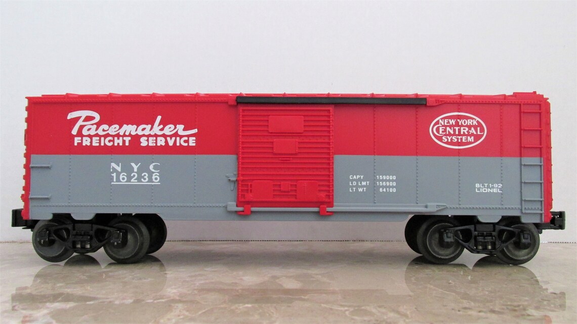 Lionel New York Central Pacemaker Train Car - Lionel Rolling Stock - No ...