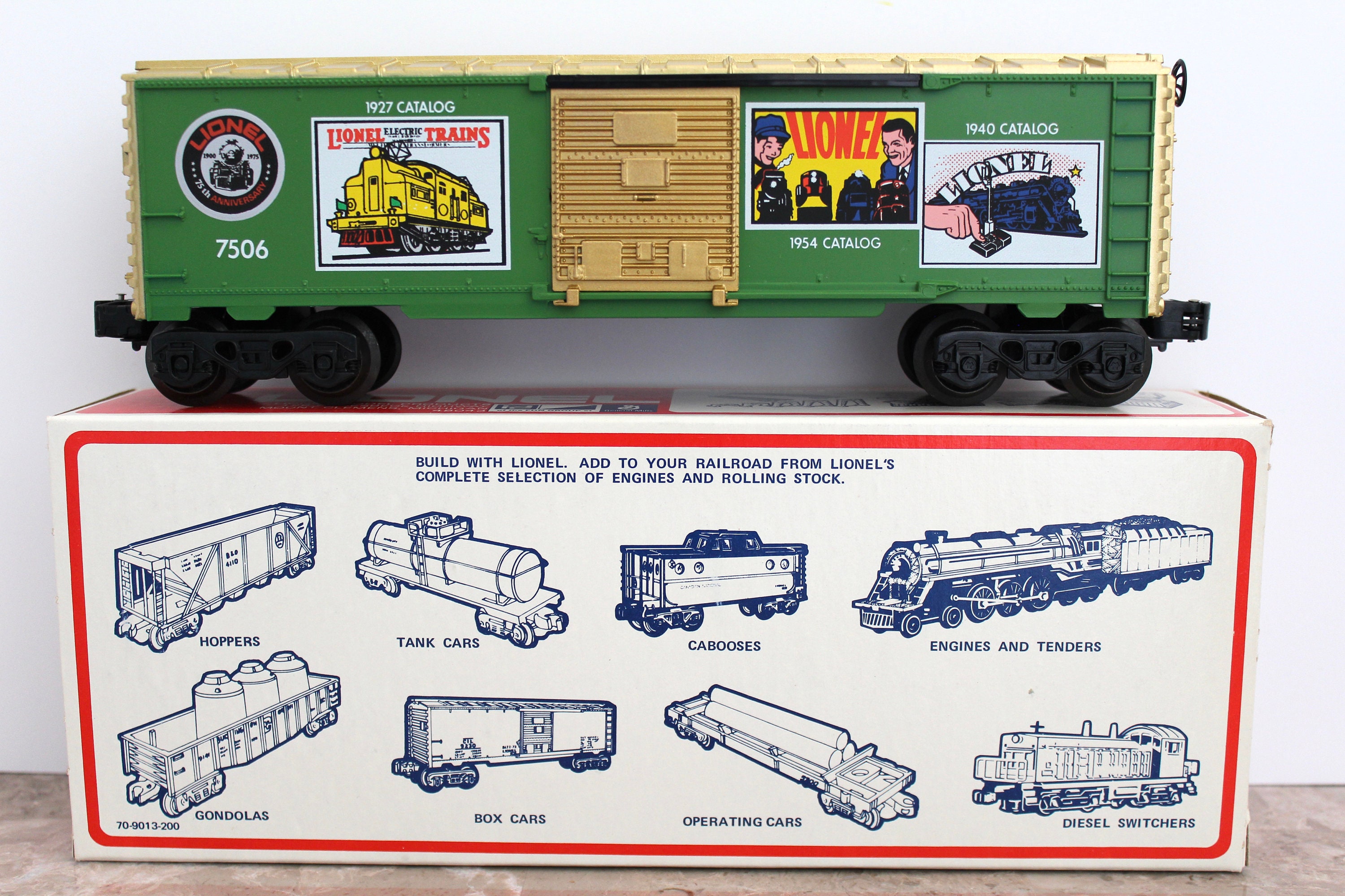 Lionel 75th Anniversary Famous Catalogs Boxcar Lionel - Etsy