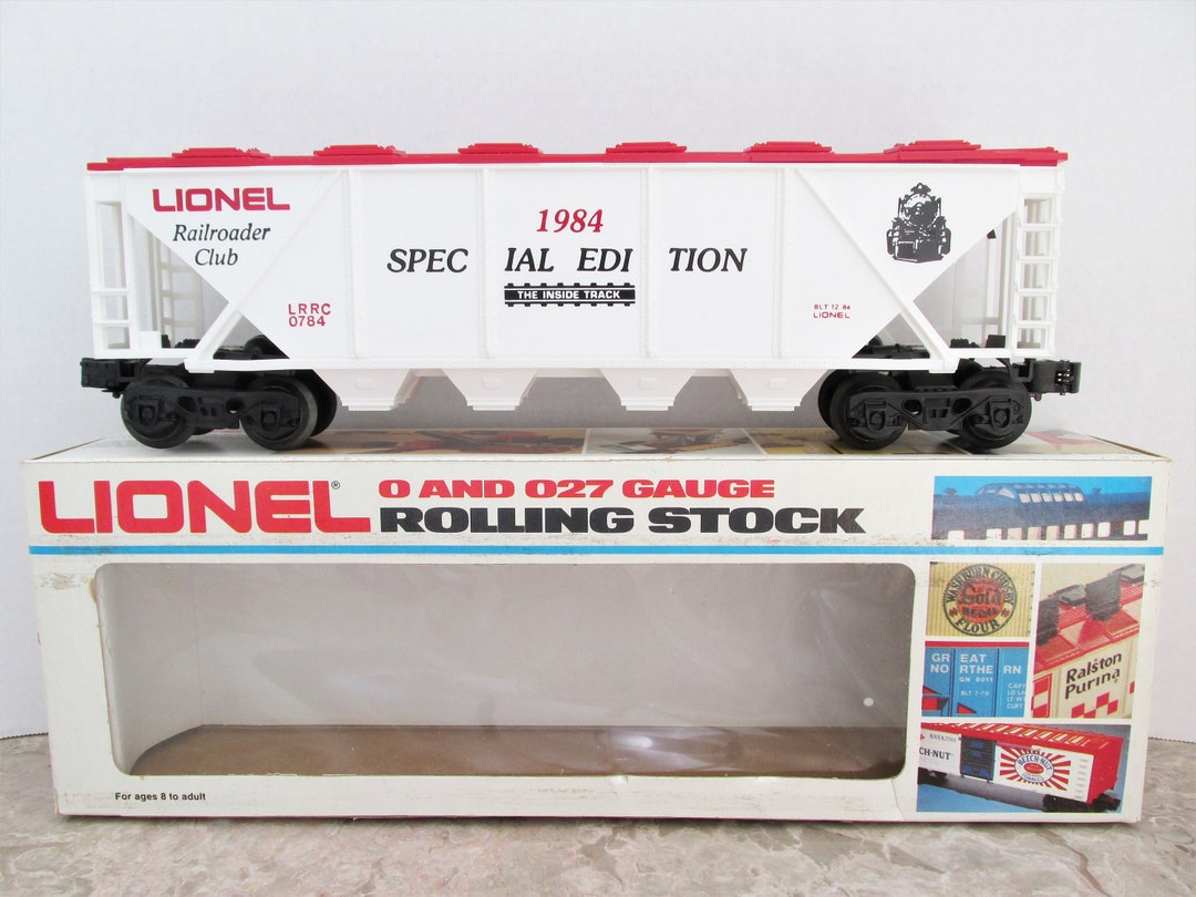 Lionel Railroad Club Covered Hopper Lionel Rolling Stock No. 6-0784 ...