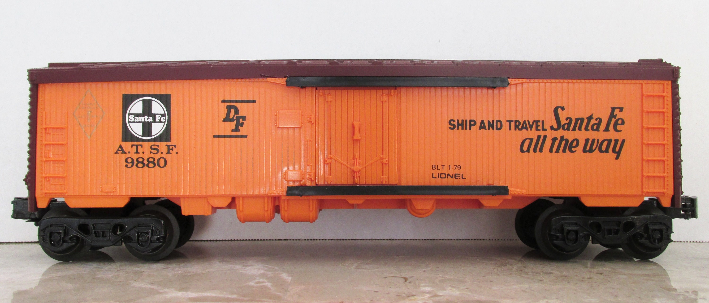 Lionel ATSF Santa Fe Reefer Lionel Rolling Stock No. - Etsy