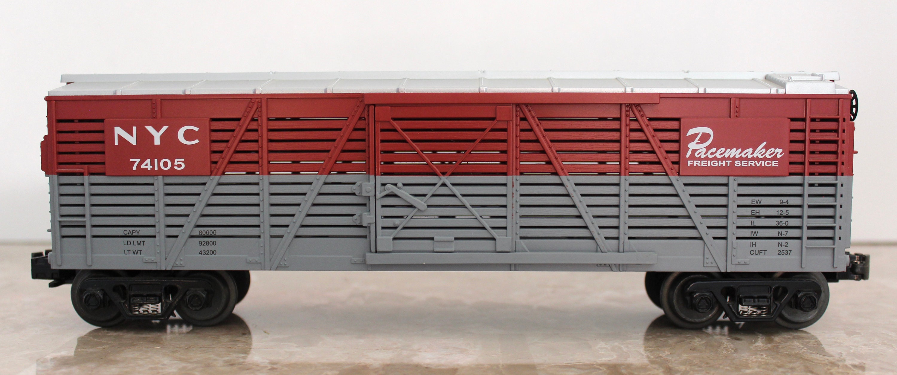MTH New York Central Pacemaker Stock Car MTH Rolling Stock No. 30-7112 ...