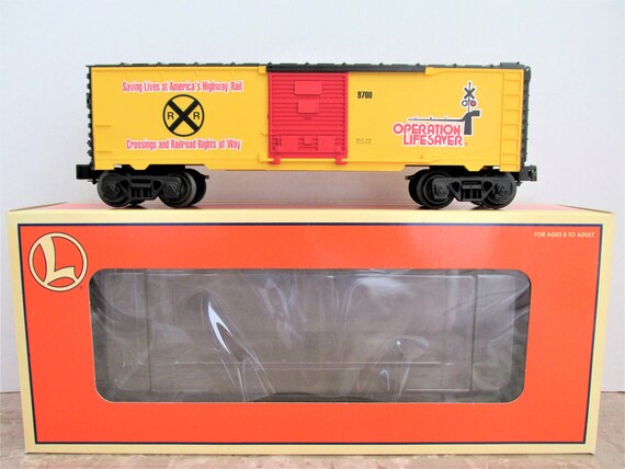 Lionel Operation Lifesaver Boxcar Lionel Rolling Stock - Etsy Italia