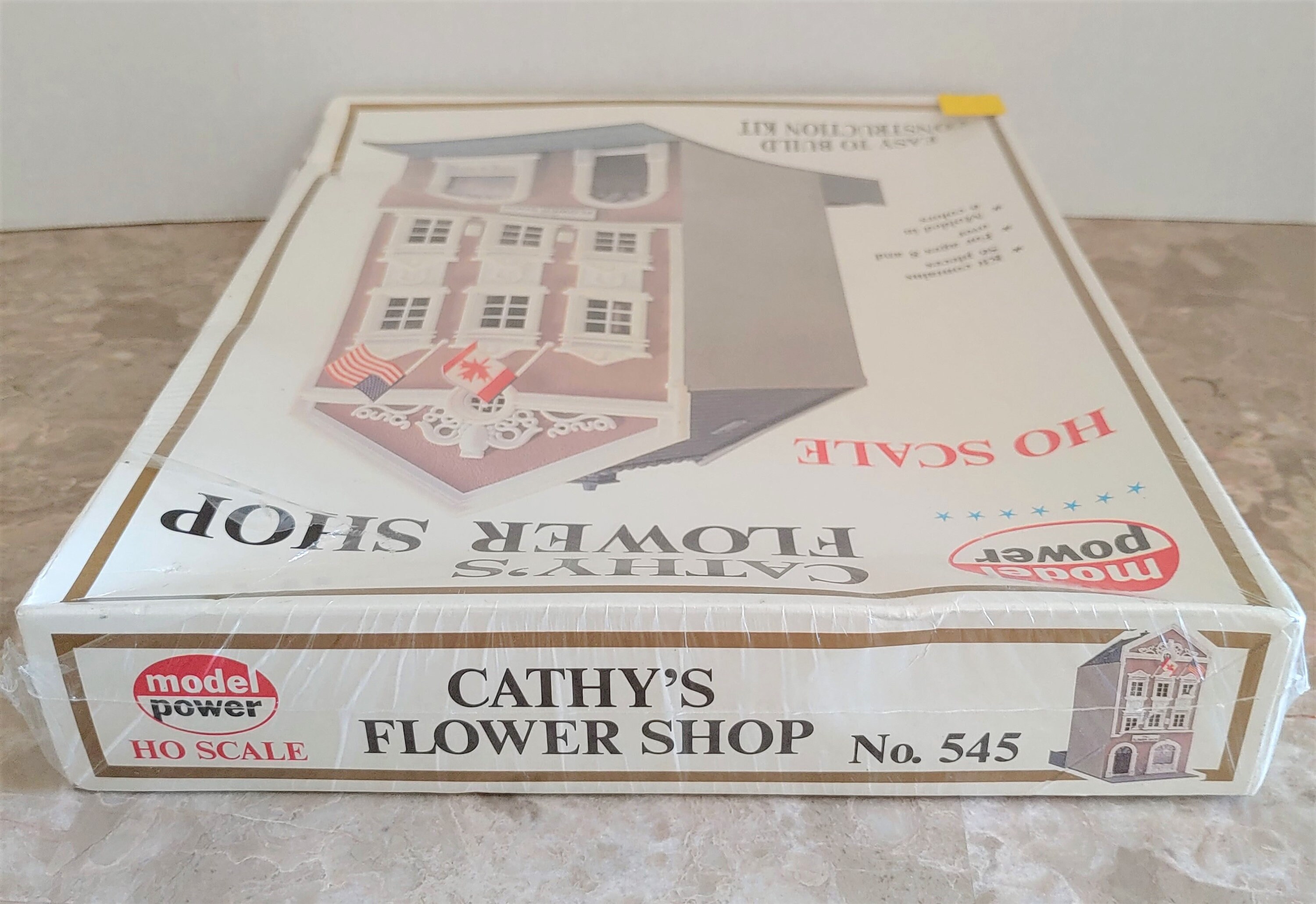 Model Power Cathy's Flower Shop - HO Scale Building Kit - No. 545 ...