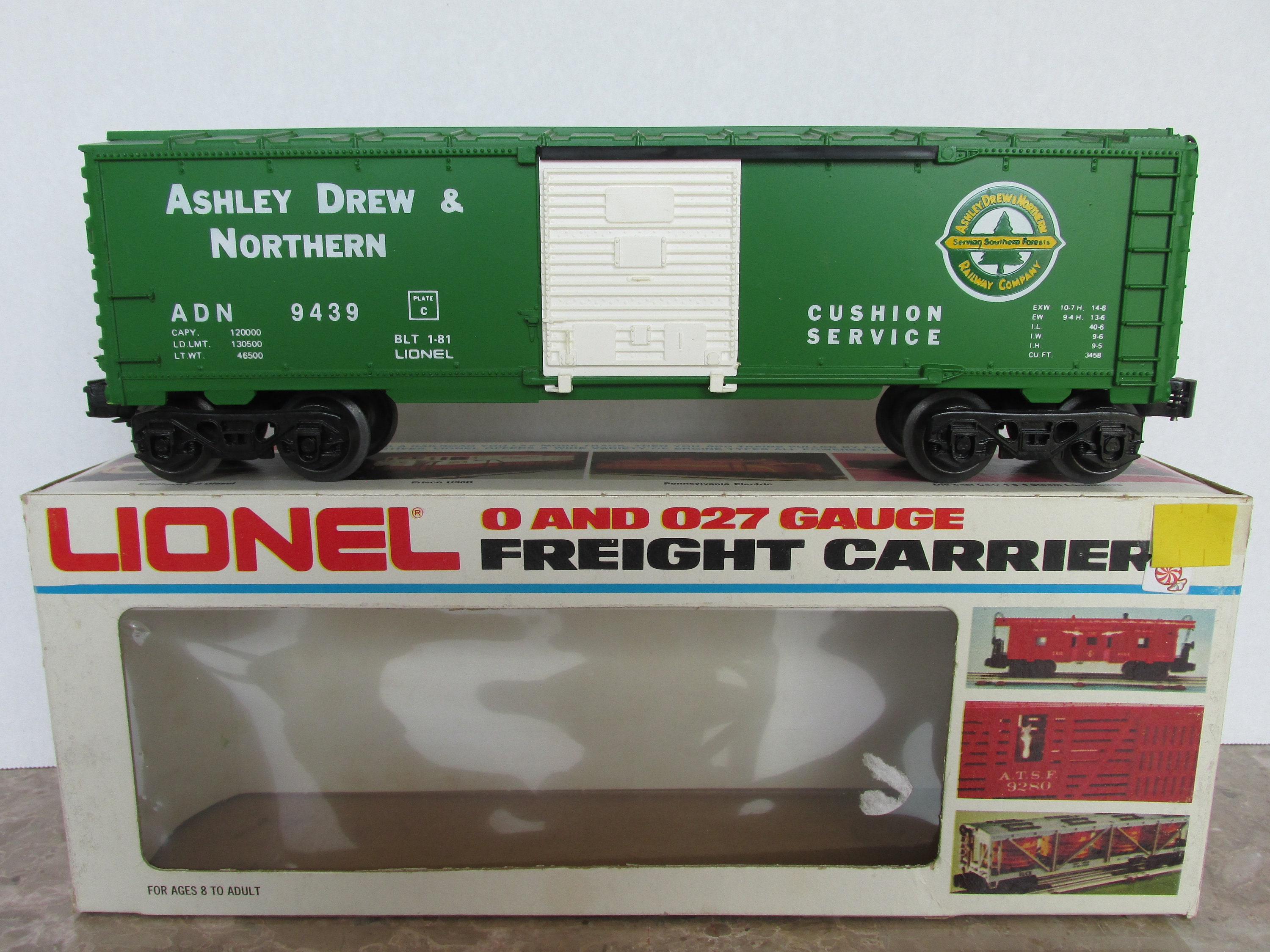 No Lionel Rolling Stock OO-27 Scale Boxcar Lionel New York Central ...