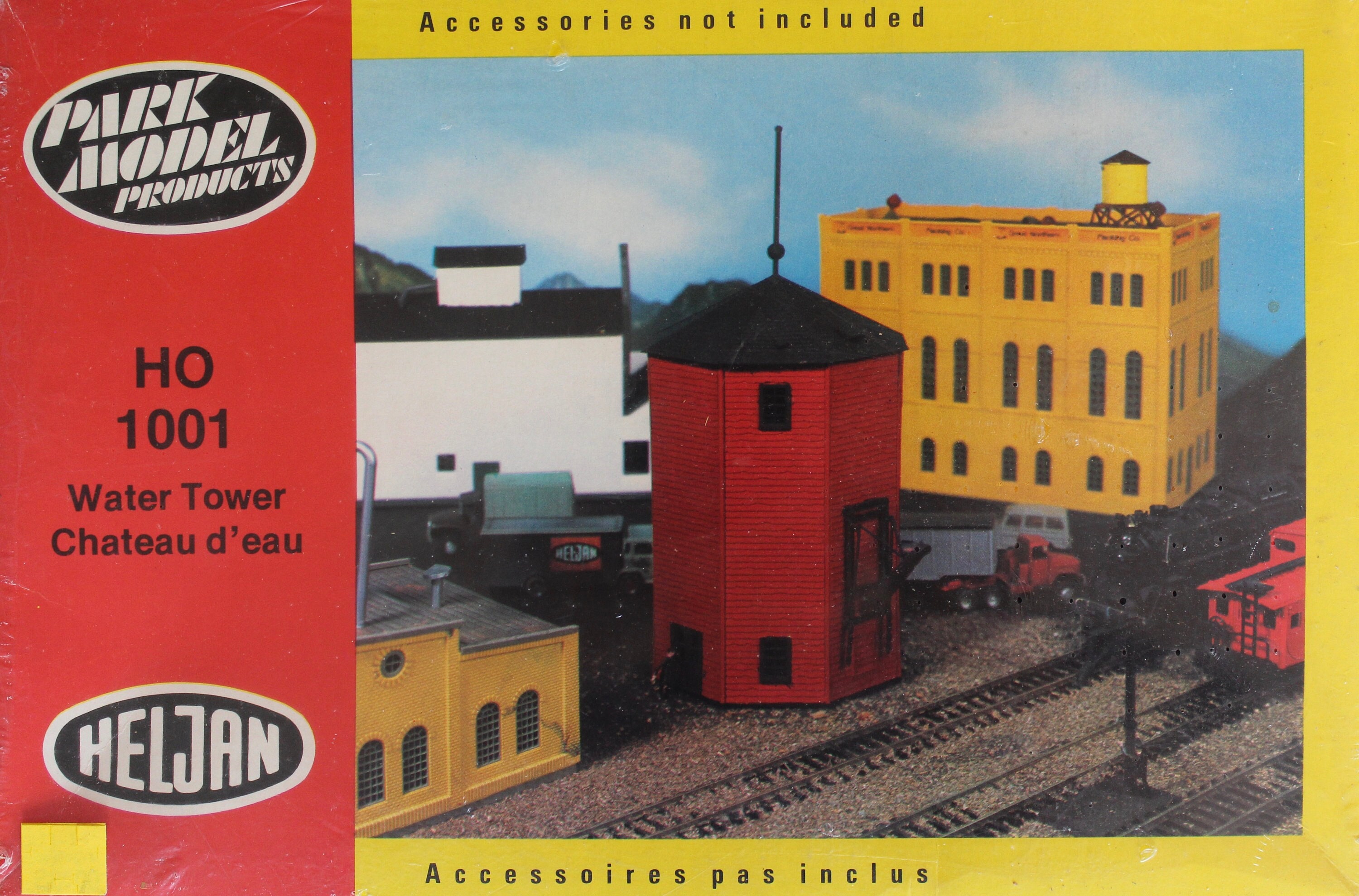 Heljan Park Model Products Water Tower - No. 1001 - Plastic Model ...