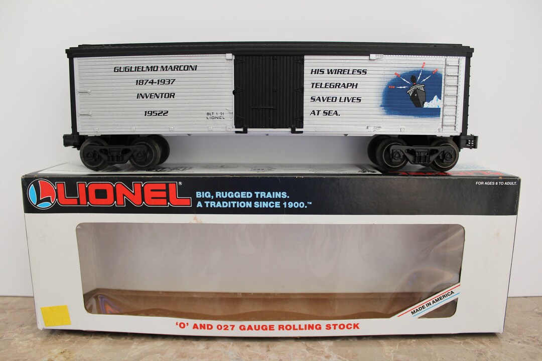 Lionel Guglielmo Marconi Reefer Car - Lionel Rolling Stock - No. 6-19522 - 1991 Lionel Reefer ...