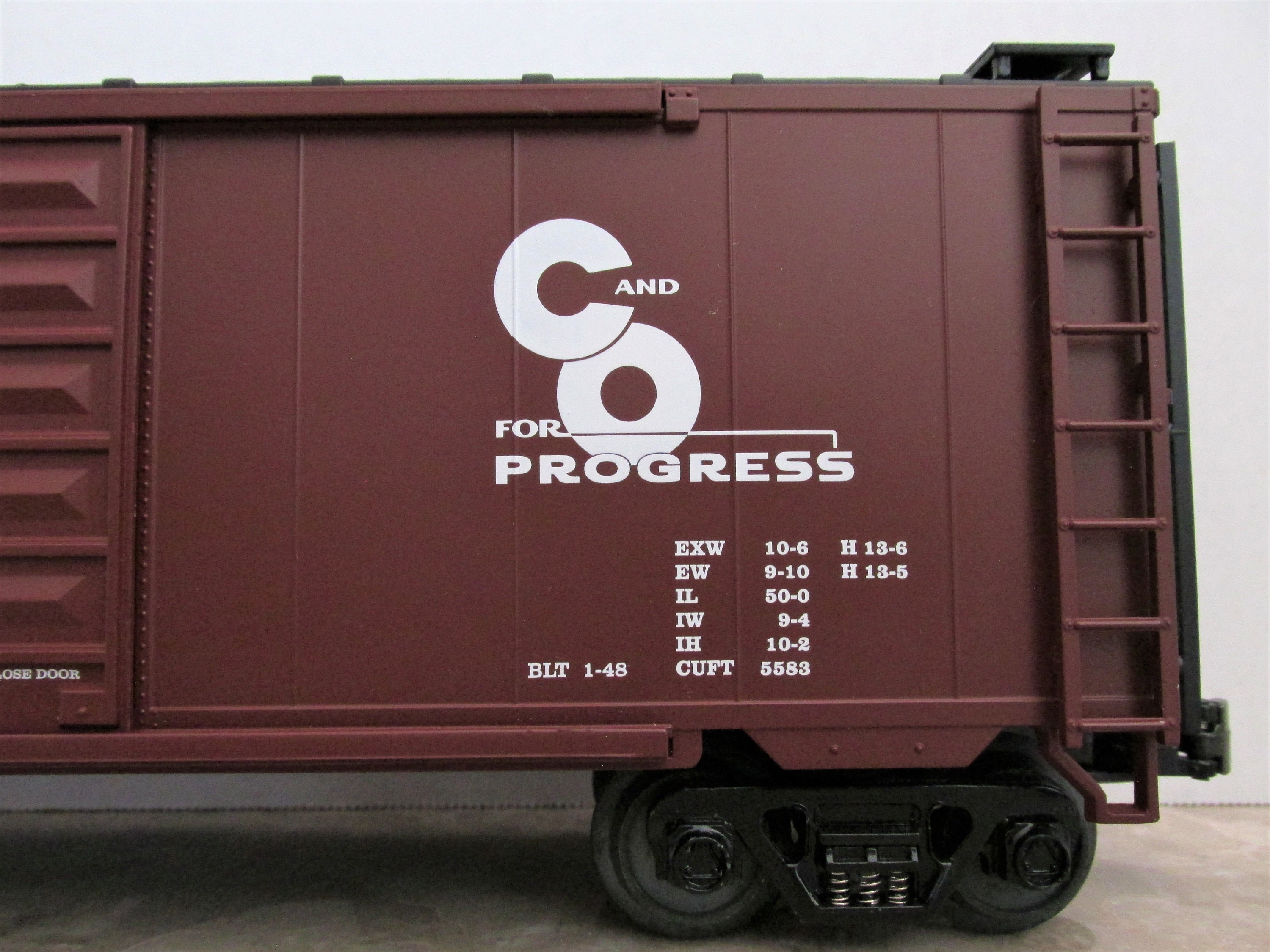 MTH Chesapeake & Ohio Boxcar MTH Rolling Stock Item No. 20-90015A 2001 ...