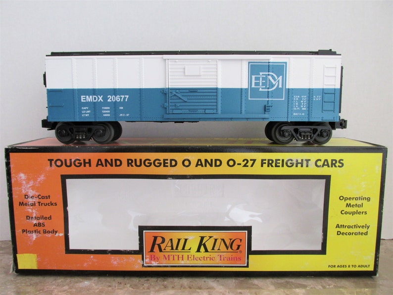 MTH Electro Motive Division Boxcar - MTH Rolling Stock - Item No. 30 ...