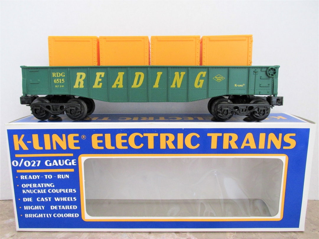 K-line Reading Gondola Train Car - K-line Rolling Stock - No. 6515 ...