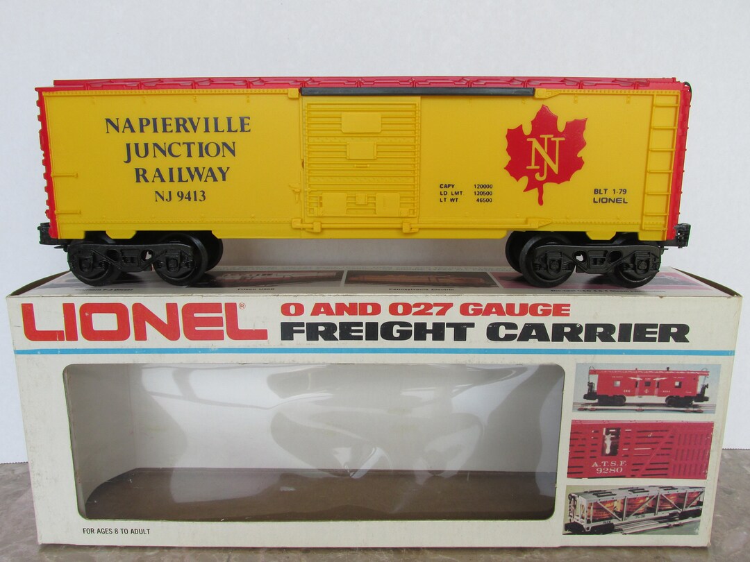 Lionel Napierville Junction Railway Train Car - Lionel Rolling Stock ...
