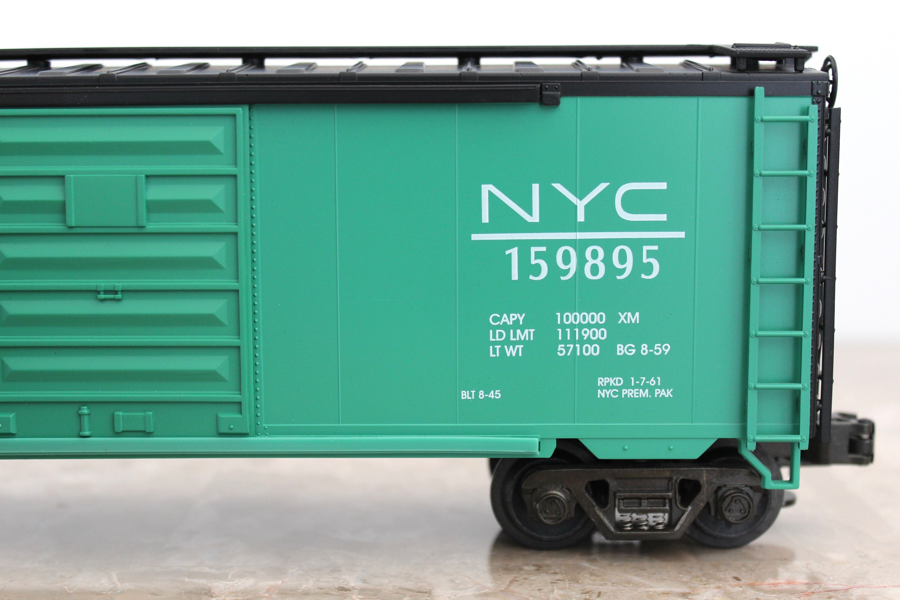 MTH New York Central Boxcar - Rolling Stock - No. MT-9300L - 1996 MTH ...